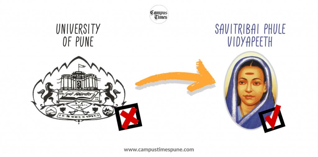 Pune University renamed to "Savitribai Phule Pune University"
