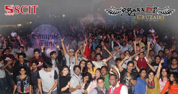 All About Graffiti 2016, College Fest of SCIT Pune, Hinjewadi