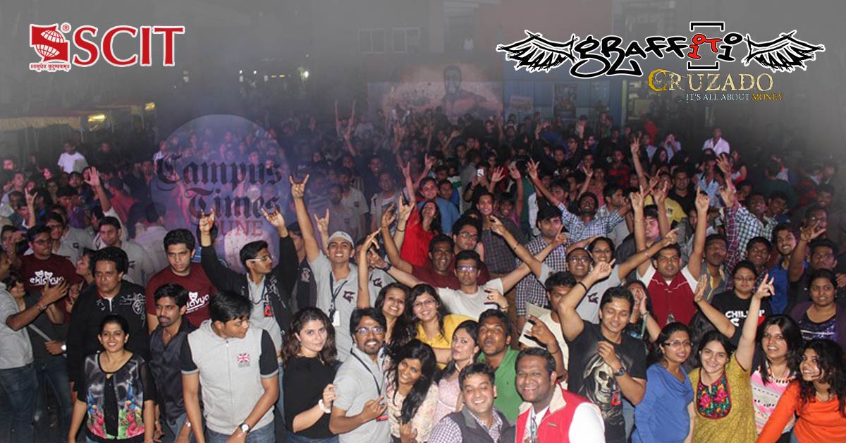 All About Graffiti 2016, College Fest of SCIT Pune, Hinjewadi