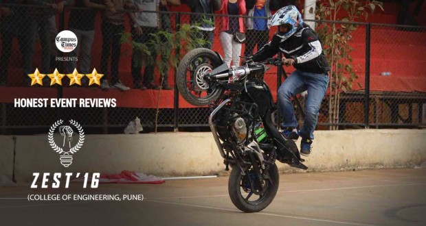 Honest Event Reviews : Zest 2016 (College of Engg Pune)