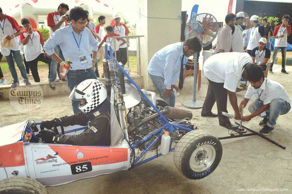 PCCOE's Kratos Racing Team Wins Supra SAEINDIA 2016