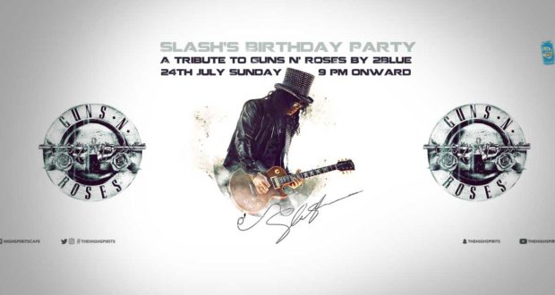 Slash's Birthday Party in Pune - A Tribute to Guns N' Roses | High Spirits