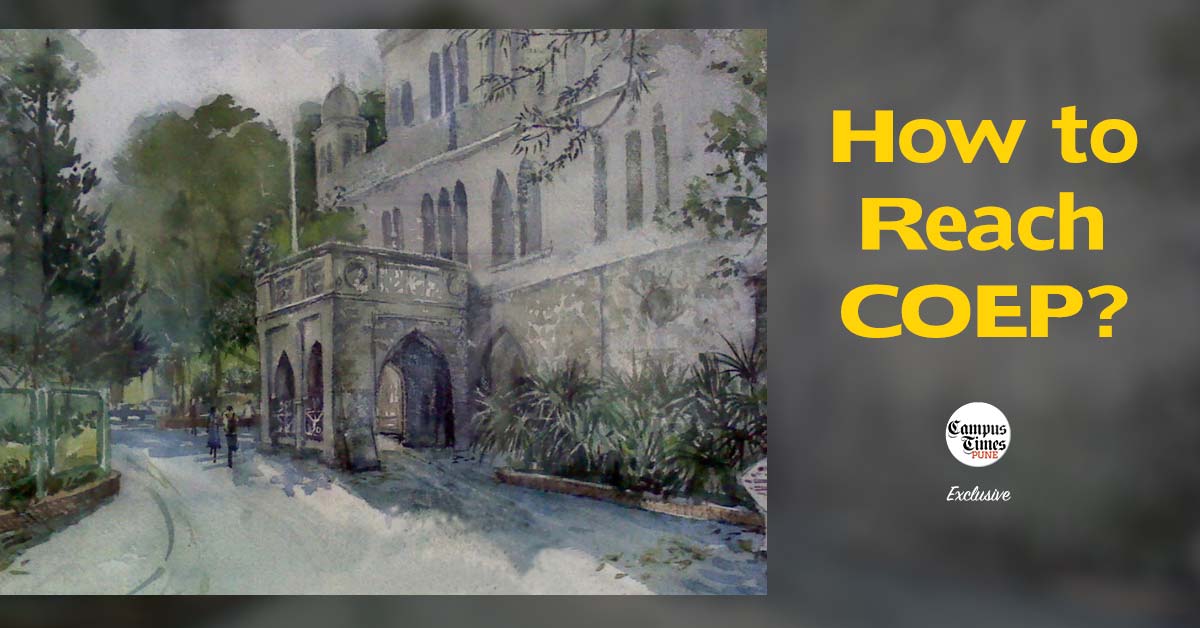 How to Reach COEP from different Locations of Pune Area