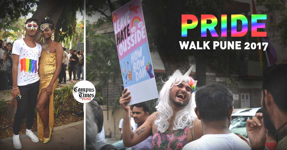 The Pride Walk Pune 2017 witnessed amazing support from LGBT allies