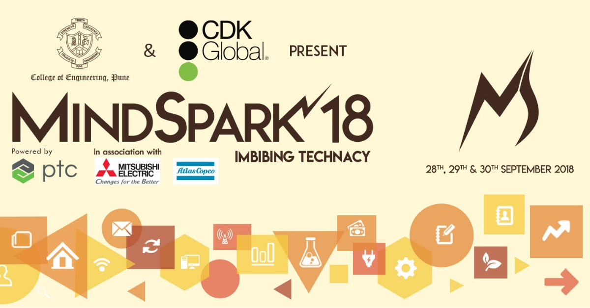 COEP Mindspark 2018 - 12th Edition of Pune's Biggest Techfest