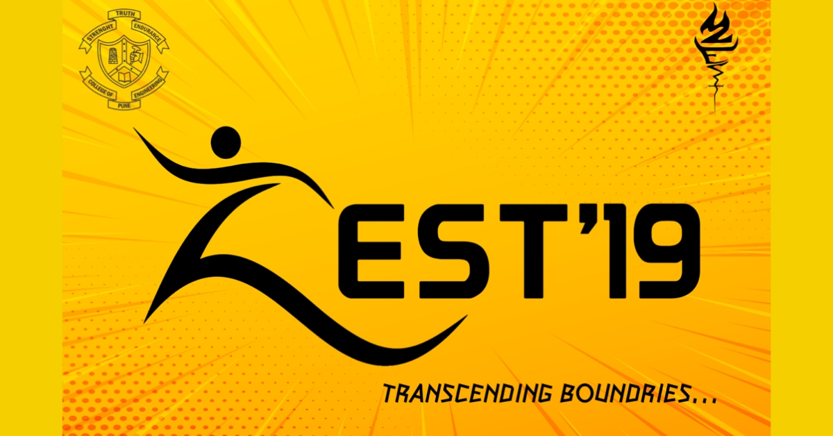 Zest 2019 : College Of Engineering Pune | 24th -27th Jan