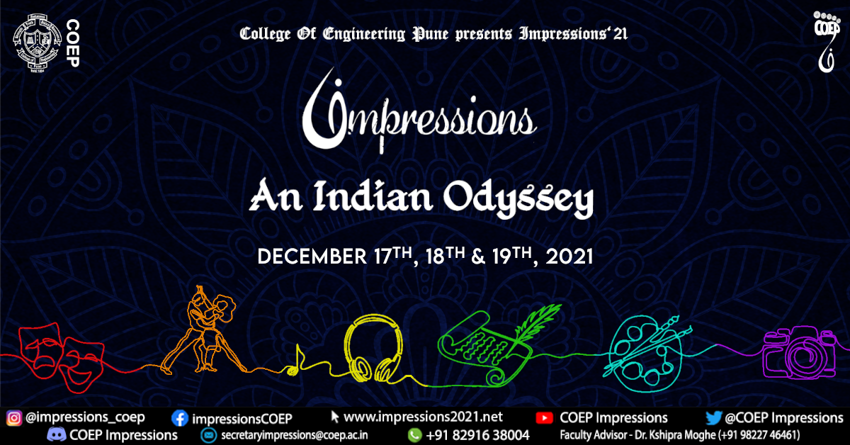 COEP Impressions 2021: The Biggest Cultural Fest of Pune is Here!
