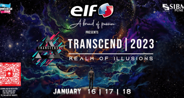 Transcend 2023: The Annual Cultural Fest Of SIBM Pune | 16th Jan
