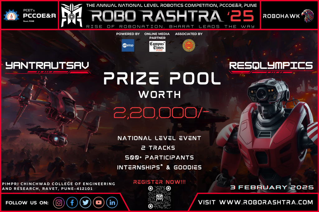 RoboRashtra 2K25: Premier National Robotics Event at PCCOER